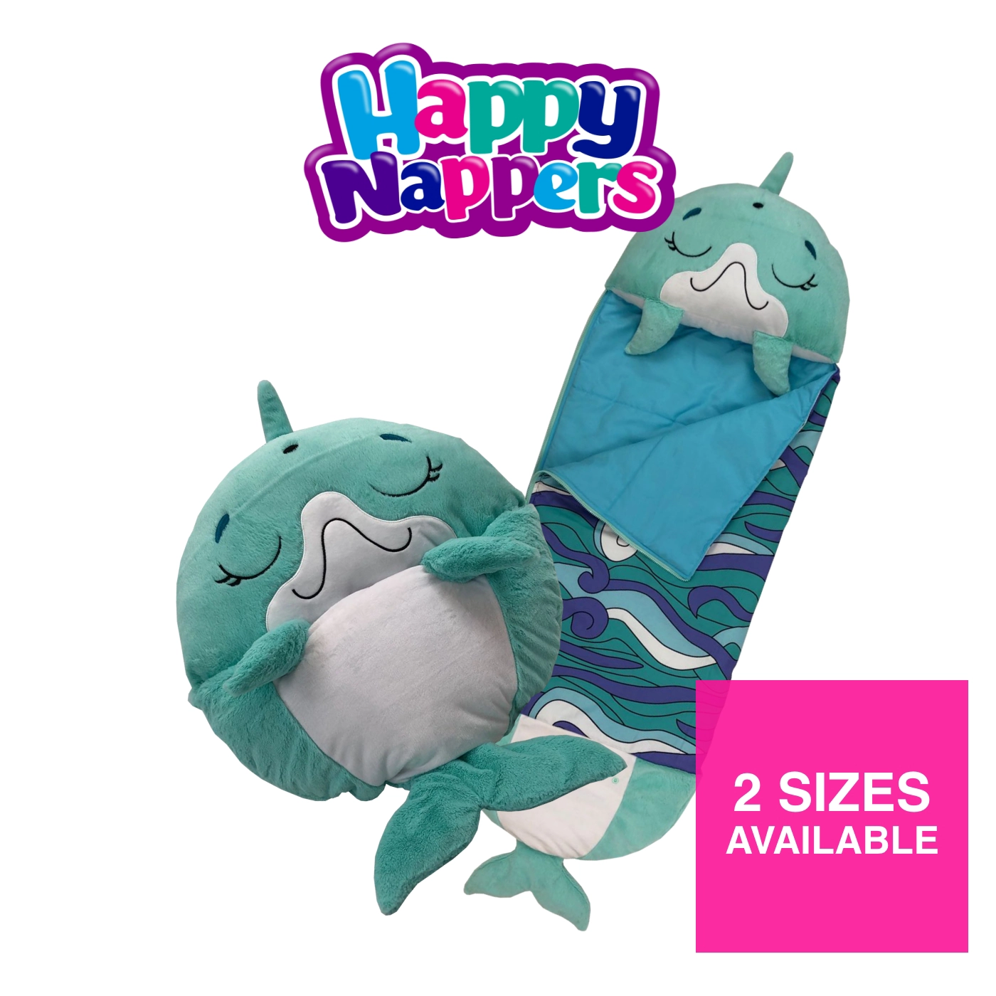 Happy Nappers - Perfect Play Pillow & Sleepy Sack In One! - Shop Shop ...